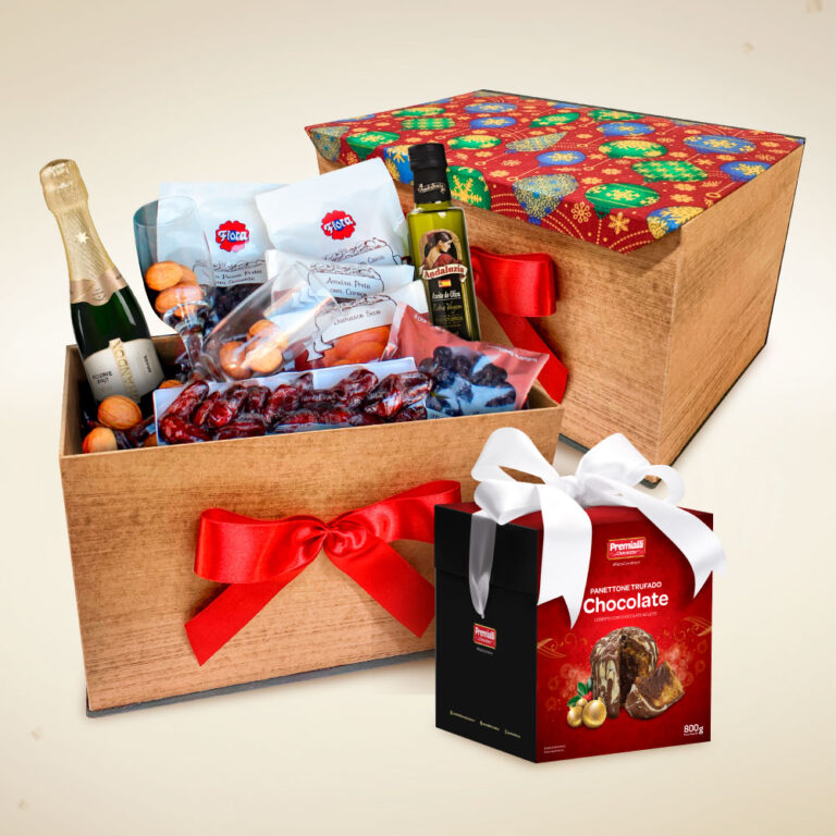 KITS DE NATAL - Cesta de Natal Entrega em Todo o Brasil - Cesta Natalina