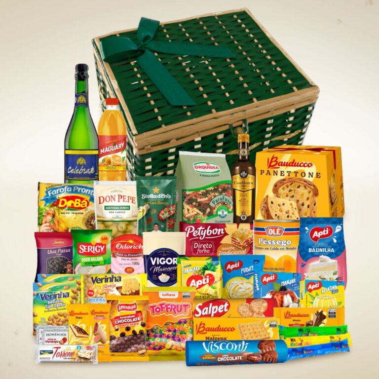 CESTA DE NATAL ESTRELA GUIA – 38 ITENS | BAUDUCCO
