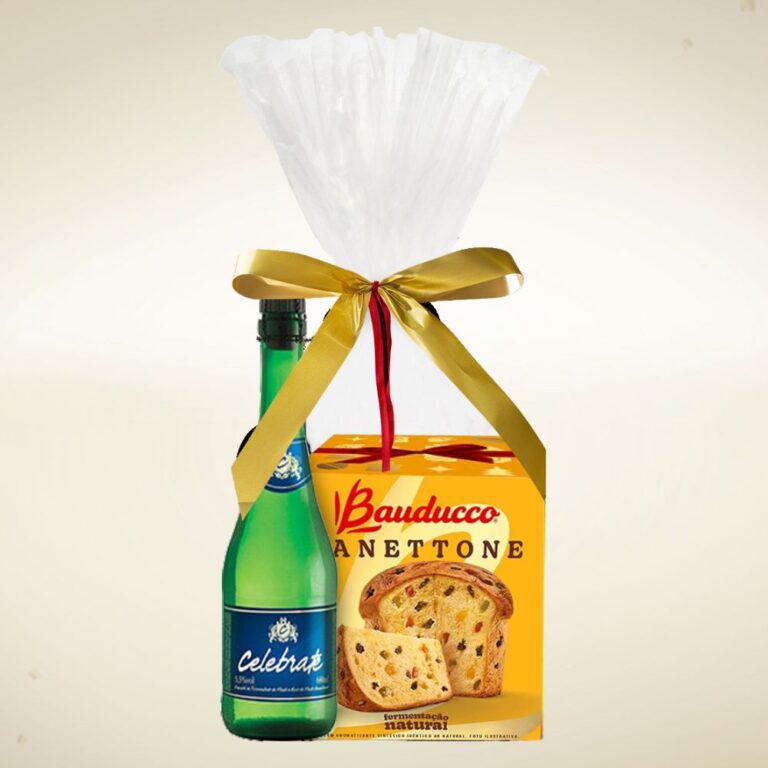 Kit De Natal Espumante Panettone Bauducco