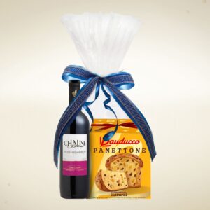 Kit Natal Vinho Salton Chalise Panettone Bauducco