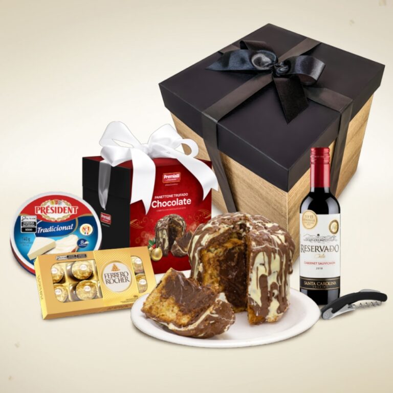 CESTA DE NATAL ESTRELA GUIA – 38 ITENS | BAUDUCCO